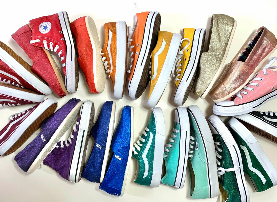 Custom Dye & Hand Painted Shoes - Specializing in Color Matching ...