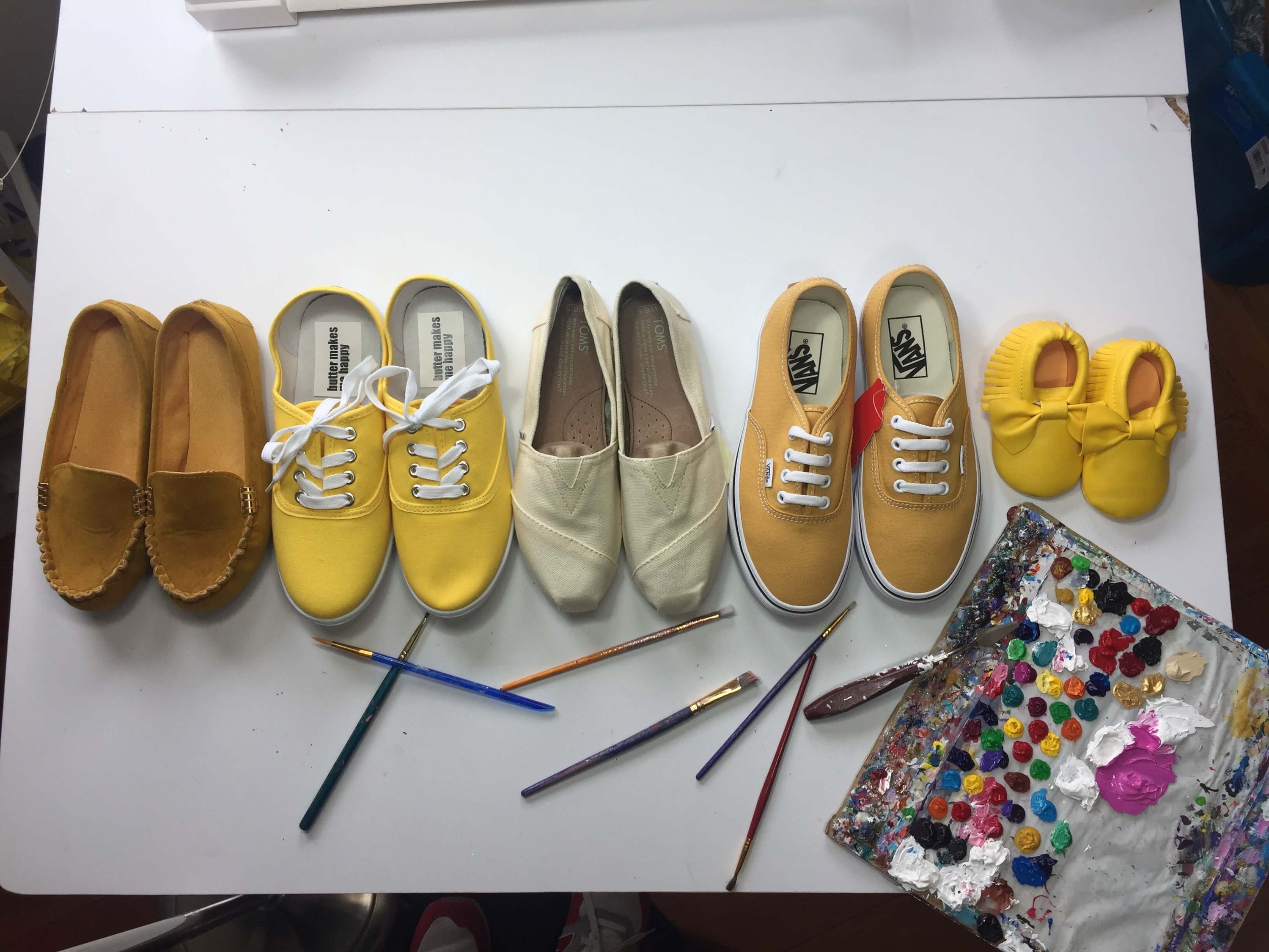 Custom Dye & Hand Painted Shoes - Specializing in Color Matching ...