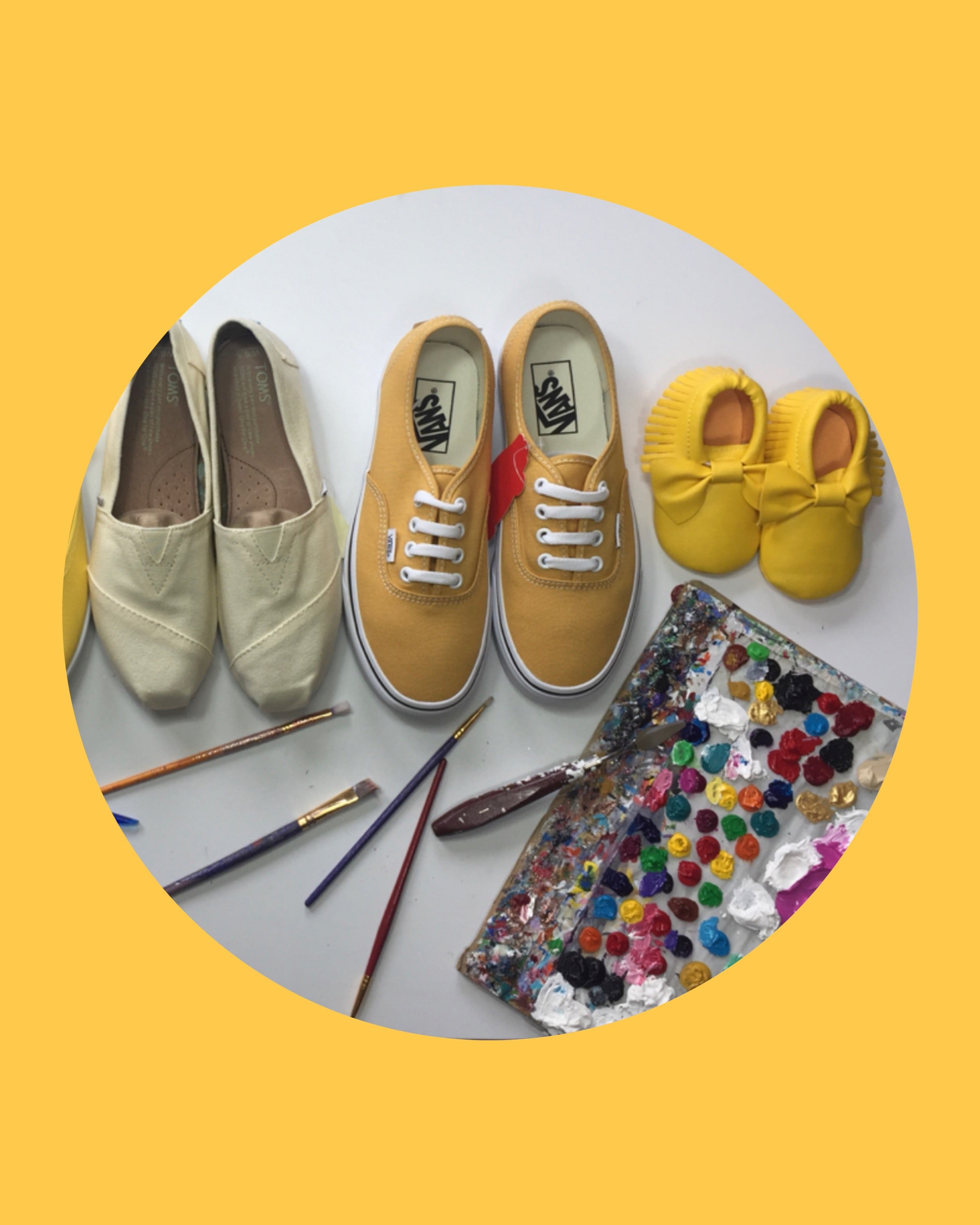 Custom Dye & Hand Painted Shoes - Specializing in Color Matching ...